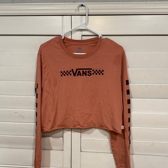 Vans | Tops | Vans Womens Long Sleeve Top In Rust | Poshmark